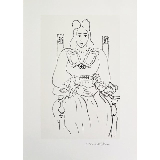Henri Matisse, Study for Poem by Charles d'Orléans, 1994, Lithographic ...
