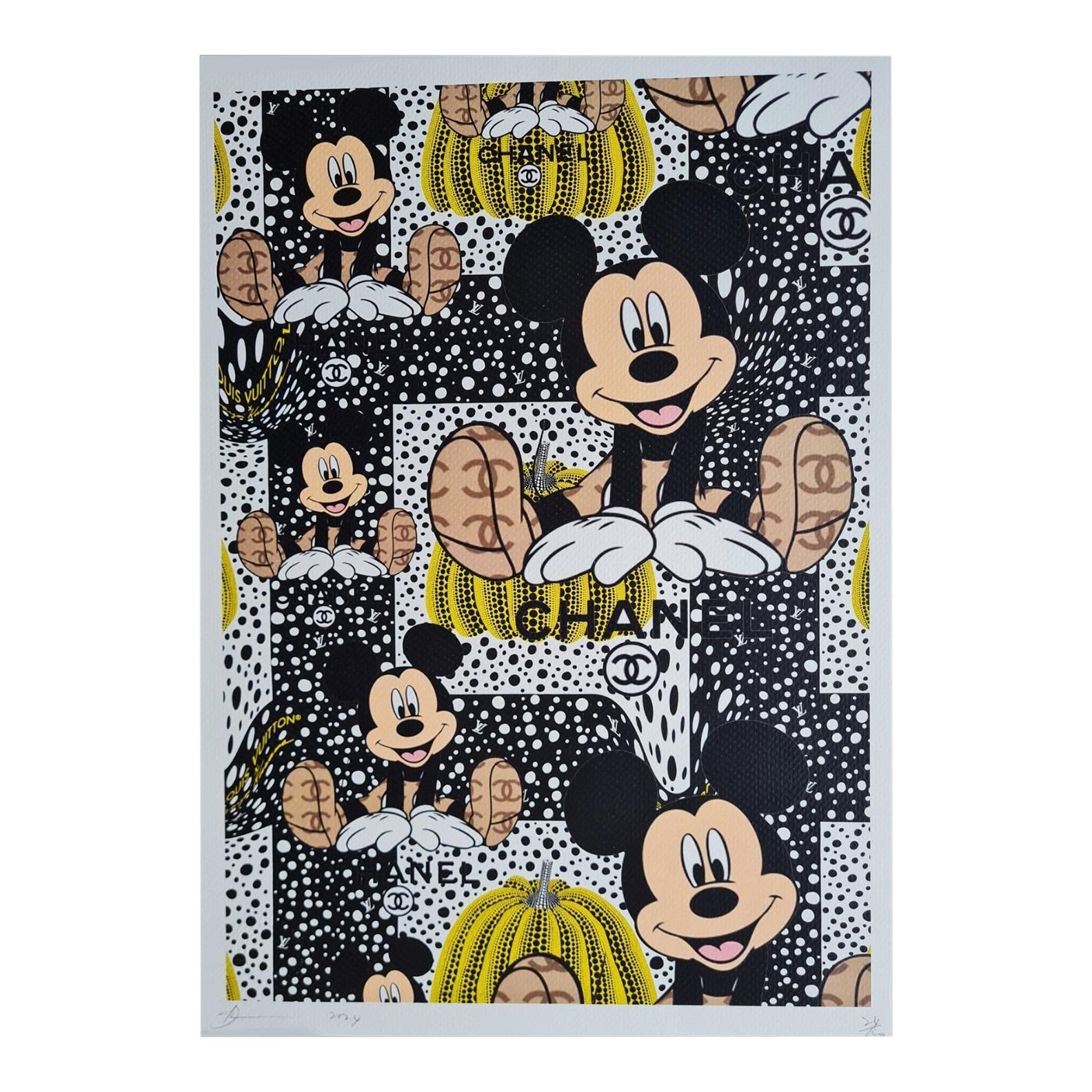 Death Nyc - Mickey Mouse - Limited Edition With Certificate | Chairish