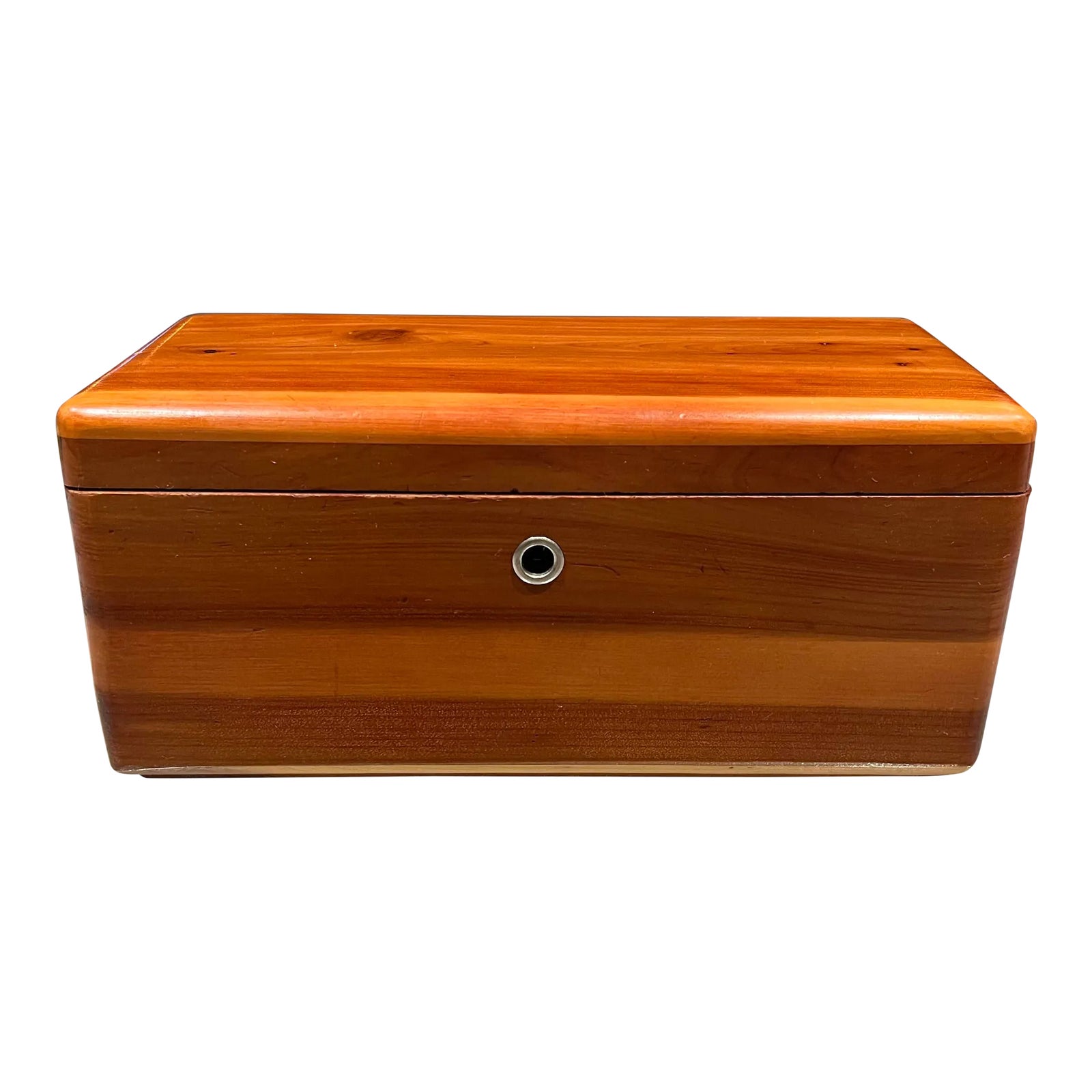 Midcentury Cedar Jewelry Box From Lane Altavista | Chairish