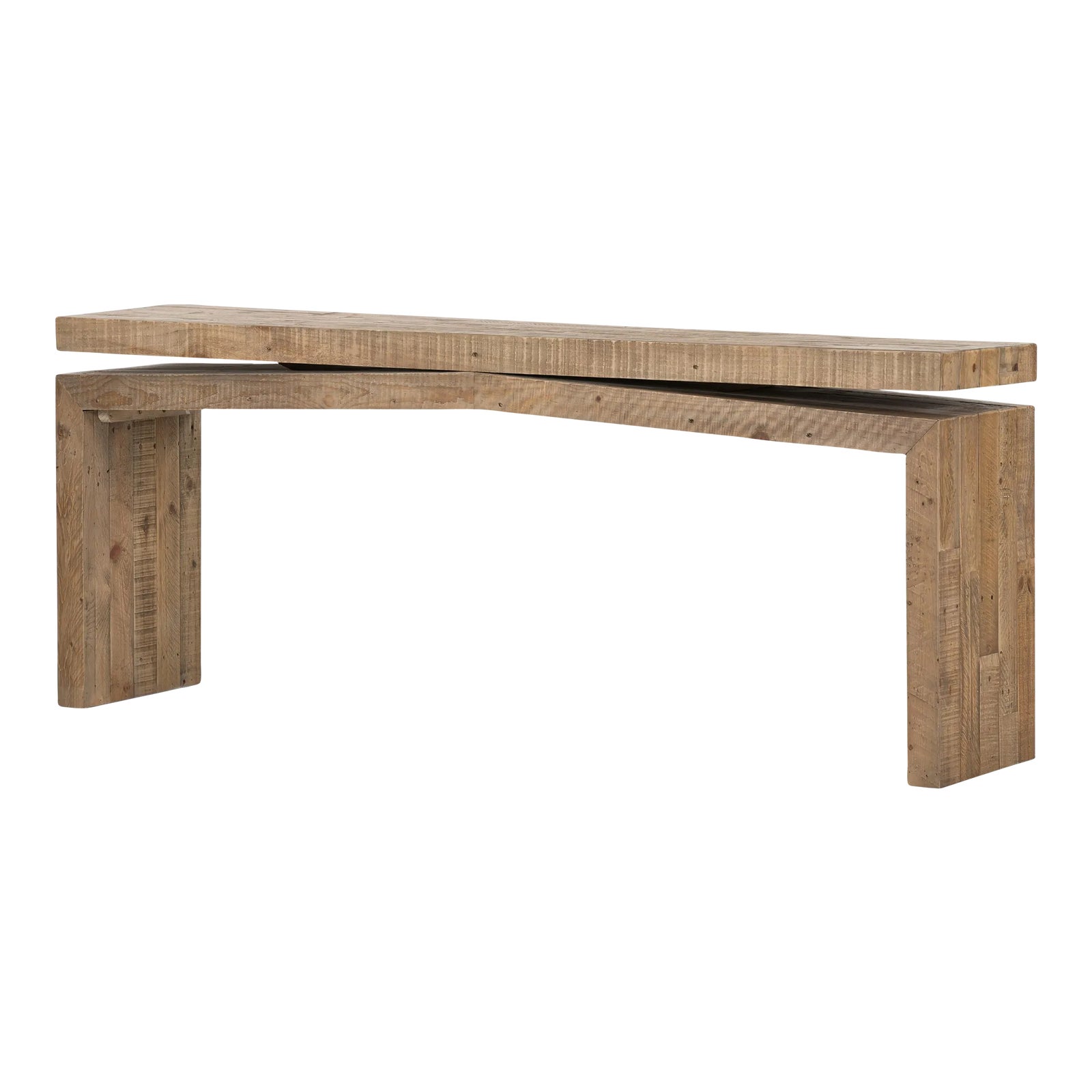 Matthes Console Table, Sierra Rustic Natural | Chairish