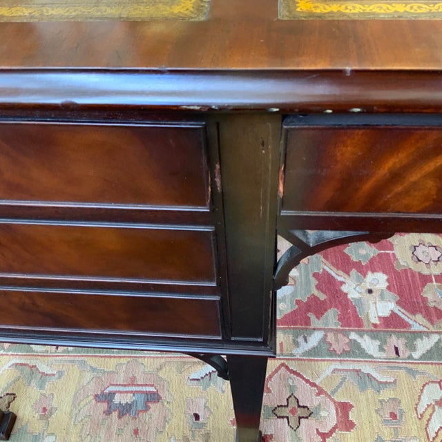 Baker Furniture Large Writing Desk | Chairish