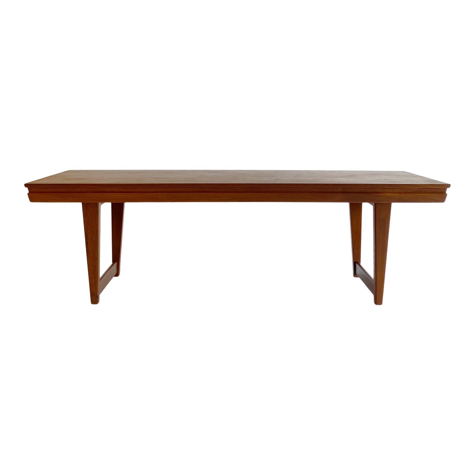 1960s Danish Slade Legs Mid Century Rosewood Coffee Table in the Style ...