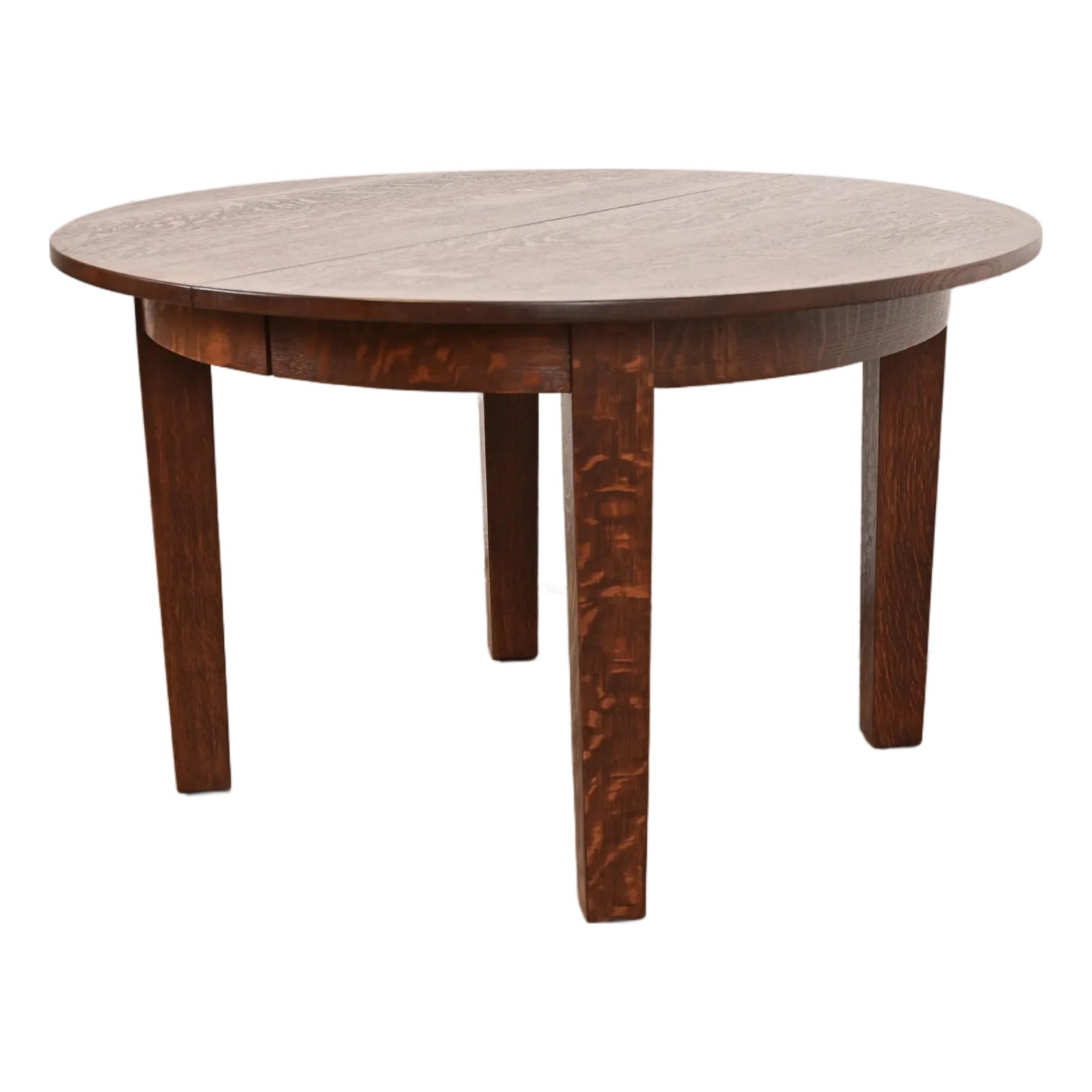 Gustav Stickley Antique Mission Oak Arts & Crafts Extension Dining ...