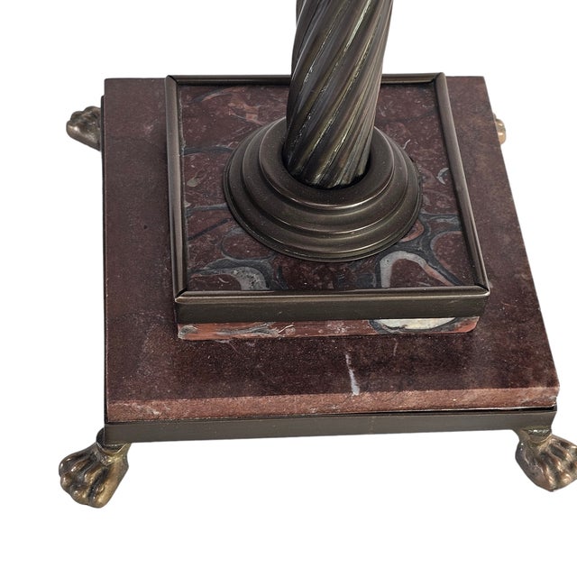 Apothecary Scale Brass Red Marble Lion Footed Complete! 22" 1890's ...