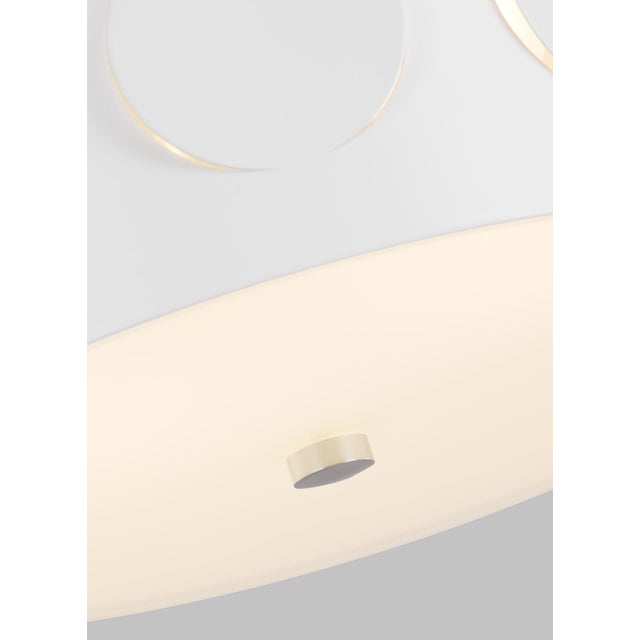 Kate Spade by Visual Comfort Studio Dottie Small Flush Mount, Polished ...