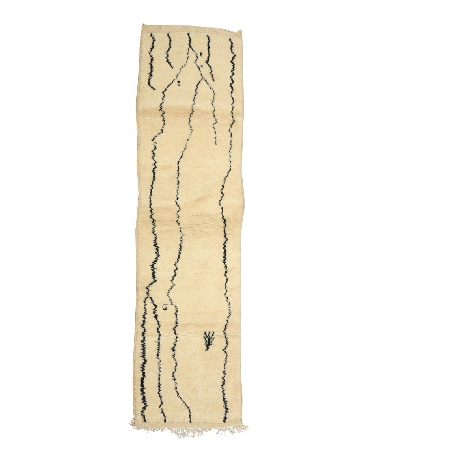 Moroccan Berber Runner- 2′7″ × 9′9″ | Chairish