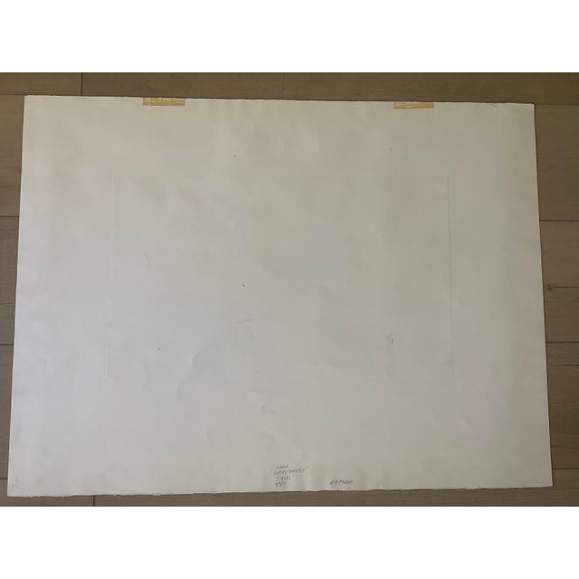 Signed 1985 Etching by Islam Monirul (Monir) — Aurore Boreale | Chairish