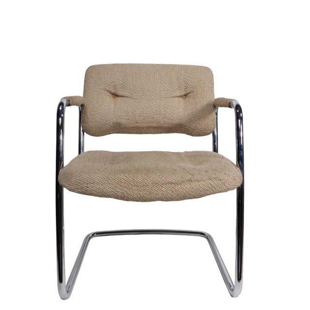 Pr. Vintage Steelcase Arm Chairs C 1970's | Chairish