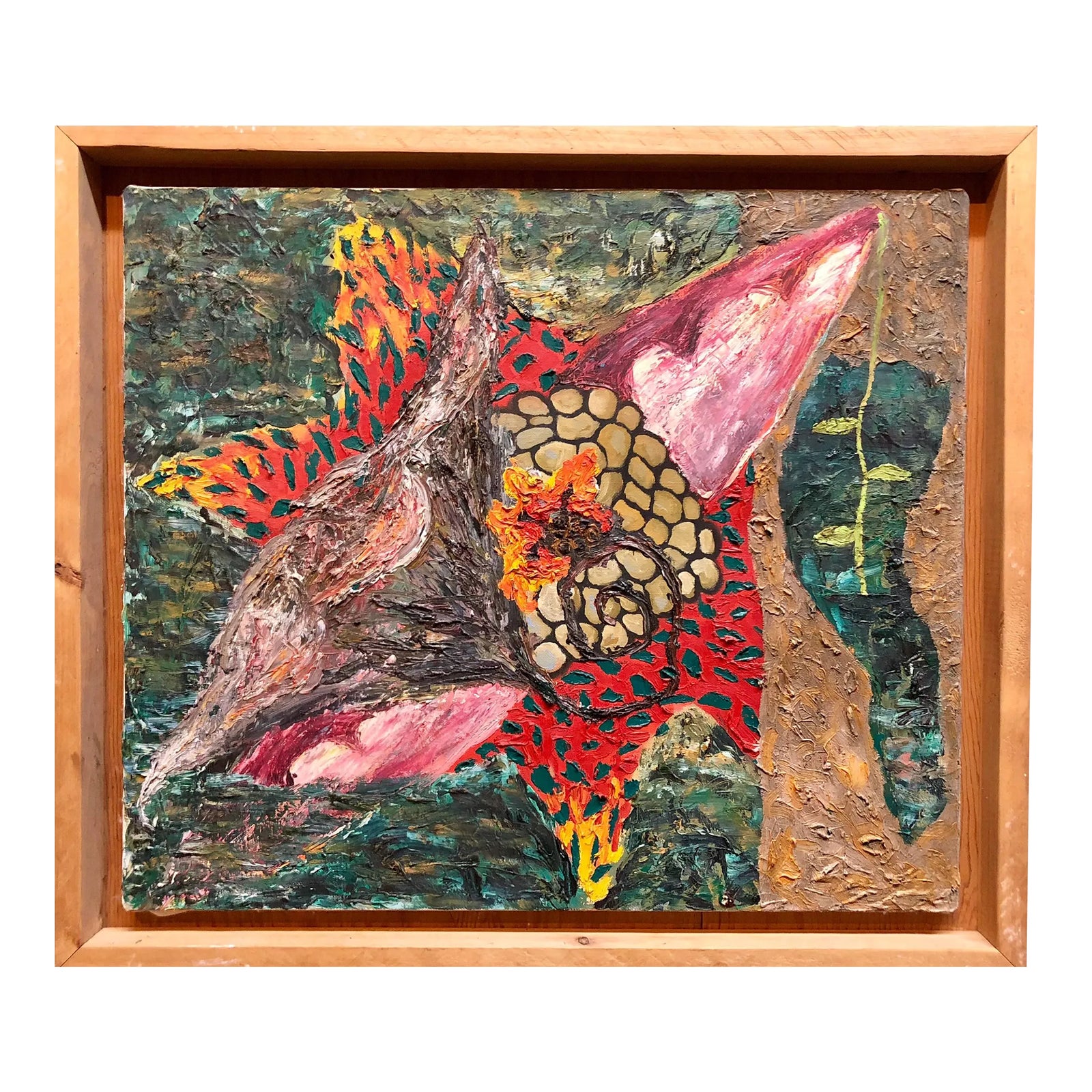 Homare Ikeda, Abstract Vibrant Oil Painting Japanese American Artist ...