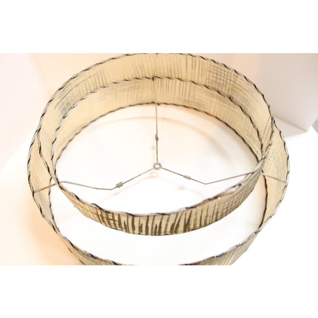 1950s 2-Tier Atomic Lampshade | Chairish