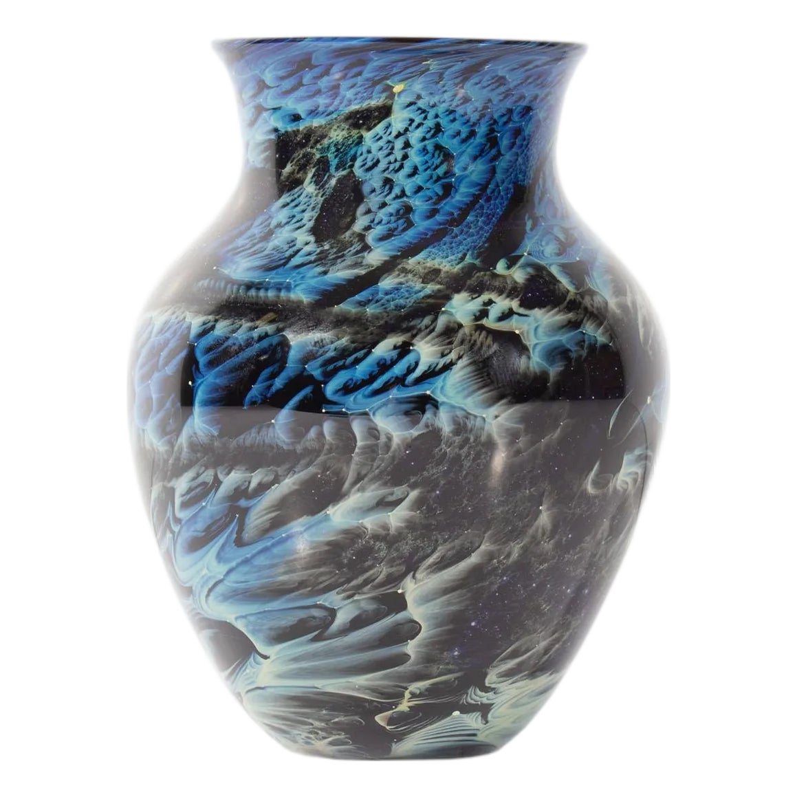Josh Simpson 1985 Art Glass Vase | Chairish