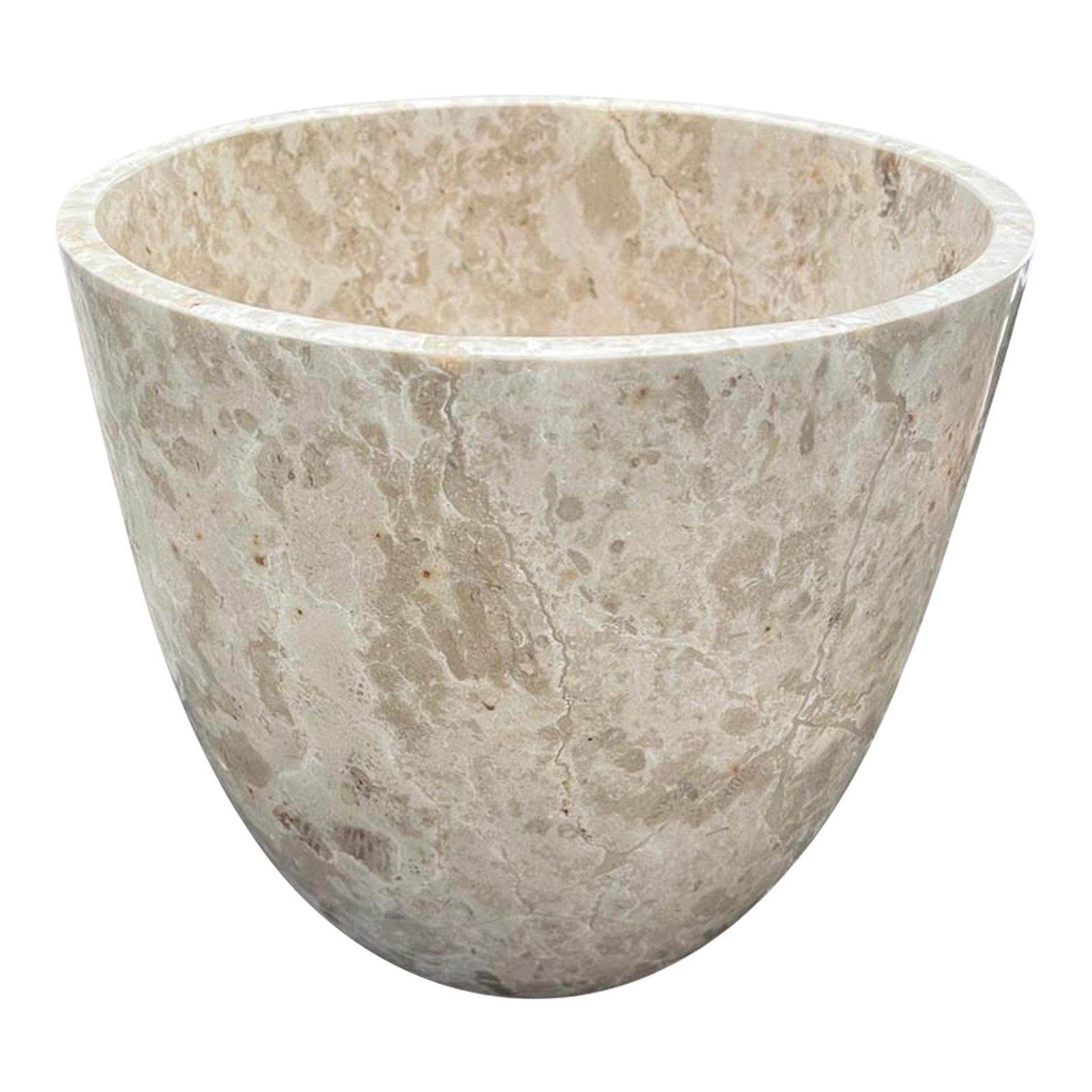 Medium Marble Bowl | Chairish
