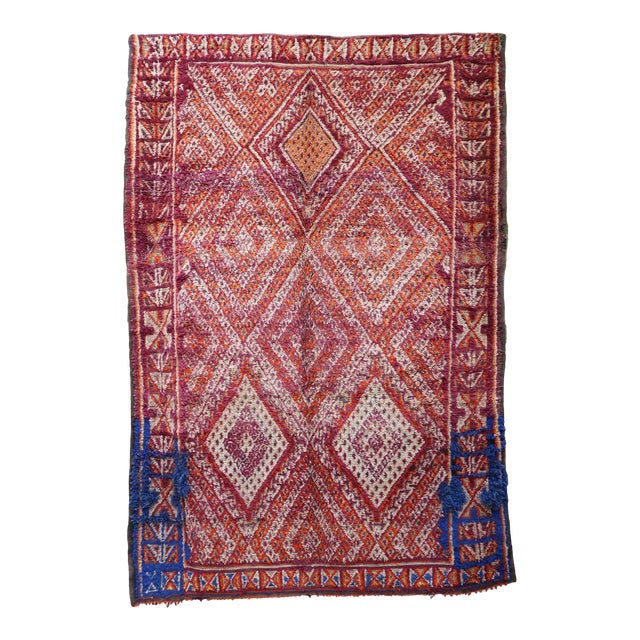 Vintage Berber Moroccan Rug | Chairish