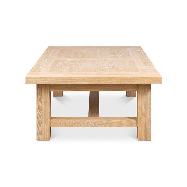 Modern Oak Coffee Table | Chairish