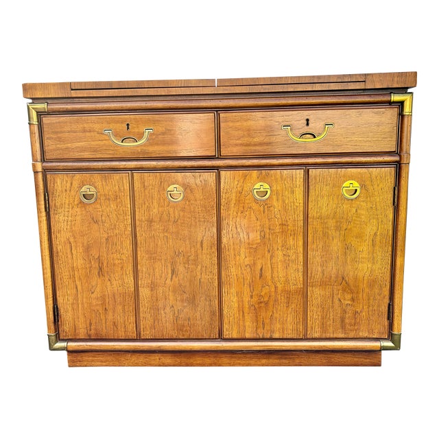 1970s Vintage Mid Century Boho Drexel Heritage Accolade Campaign Flip ...