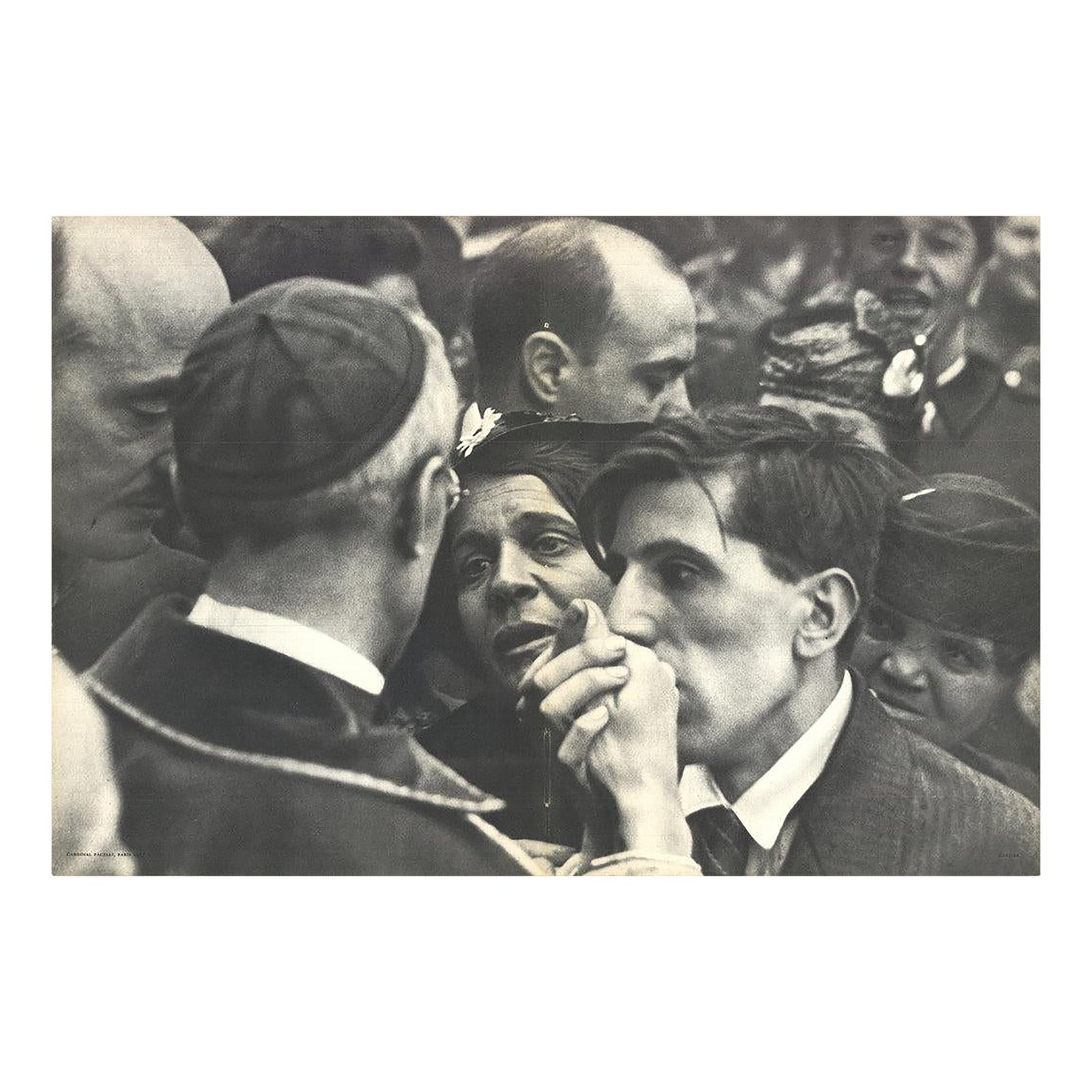 HENRI CARTIER-BRESSON Cardinal Pacelli, 1952 | Chairish