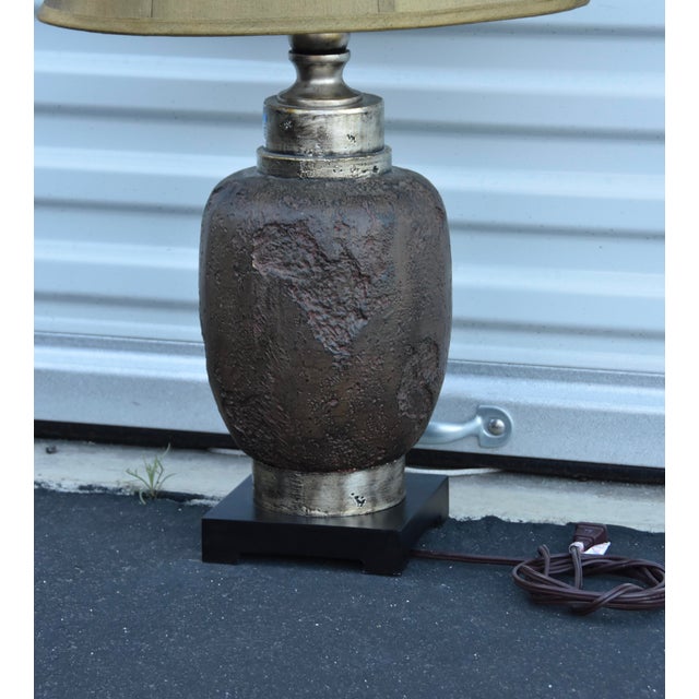 Uttermost Textured - Rustic Ceramic Lamp | Chairish