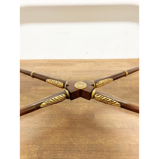 E J Victor Regency Style Neoclassical Form Coffee Table | Chairish