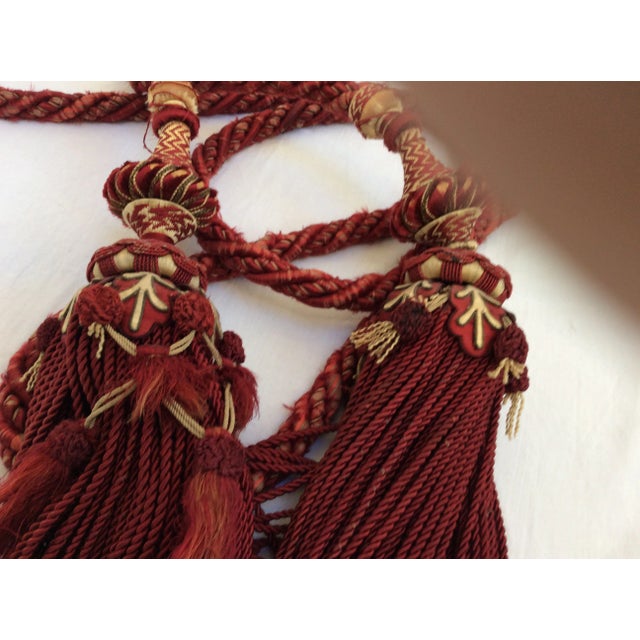 Old World Antique Textile Tassel | Chairish