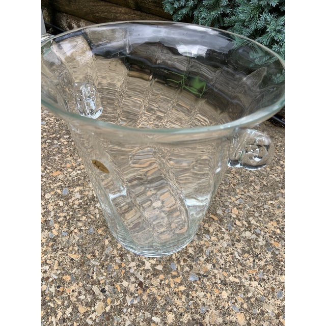Vintage the European Collection Christal Glass Champagne / Ice Bucket ...