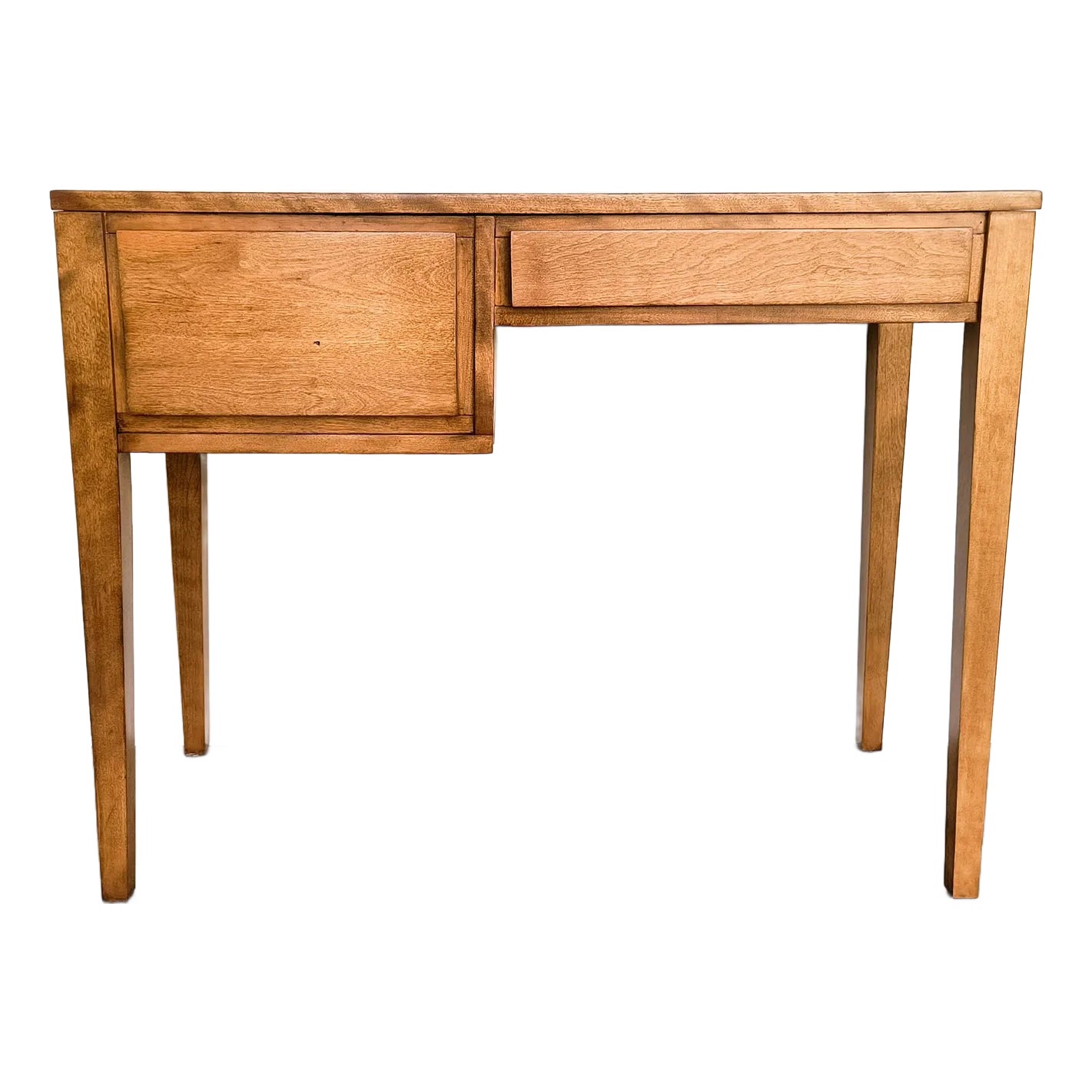 1950s Russel Wright for Conant Ball Maple Writing Desk | Chairish