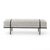 Harris Accent Bench, Knoll Domino | Chairish