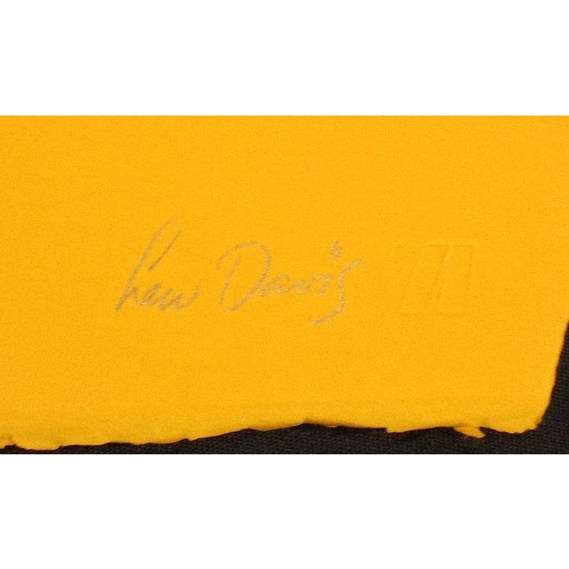 Contemporary Lew Davis "Big Blue" Signed Numbered Lithograph Art Print ...