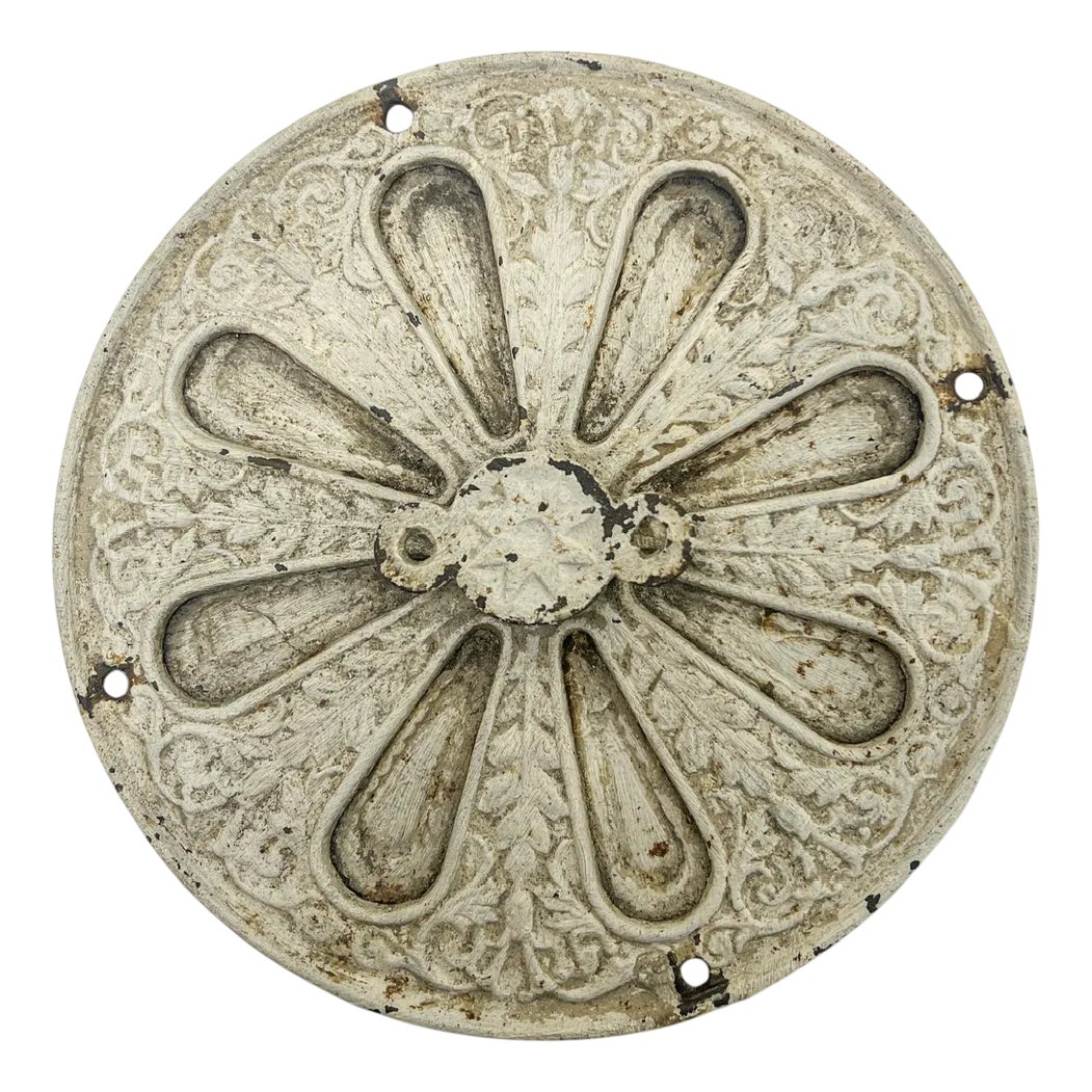 Victorian Cast Iron Air Vent - Ventilation Grille, 1900s | Chairish