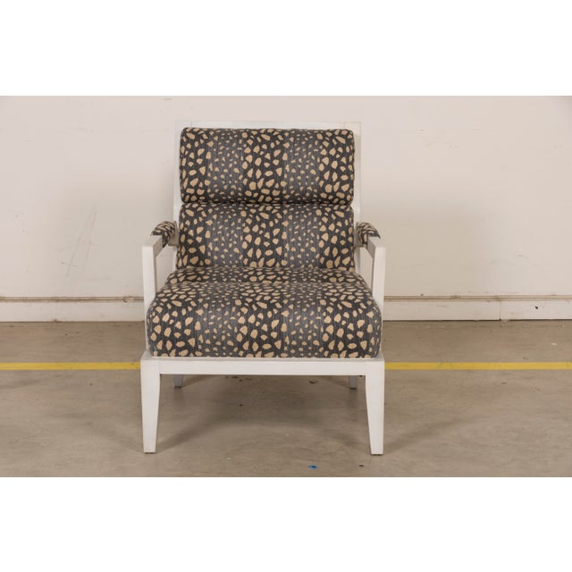 Vanguard Furniture Wilma Fawn Arm Chair with Casa Blanca Finish | Chairish
