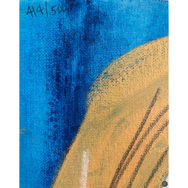 Contemporary Abstract Portrait Painting "The Storyteller, No. 87 ...