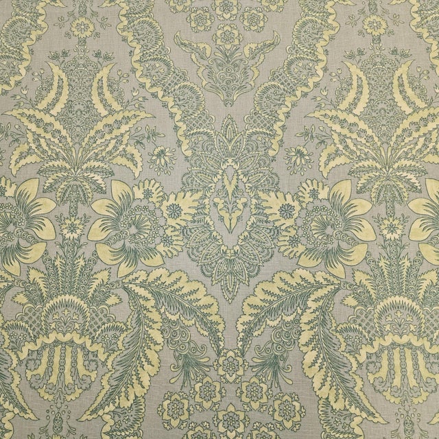 Carleton v Kilanga Linen Designer Fabric by the Yard | Chairish