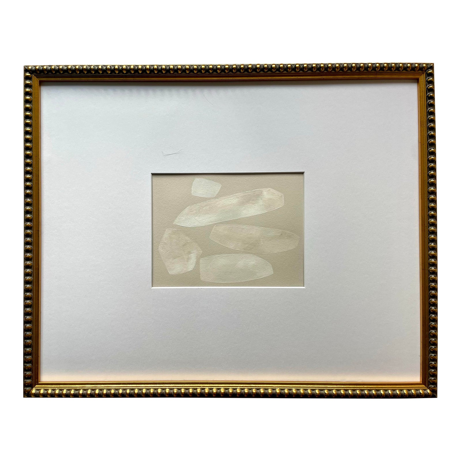 2025 "Crollo" Contemporary Abstract Painting on Paper by Artist r.k ...