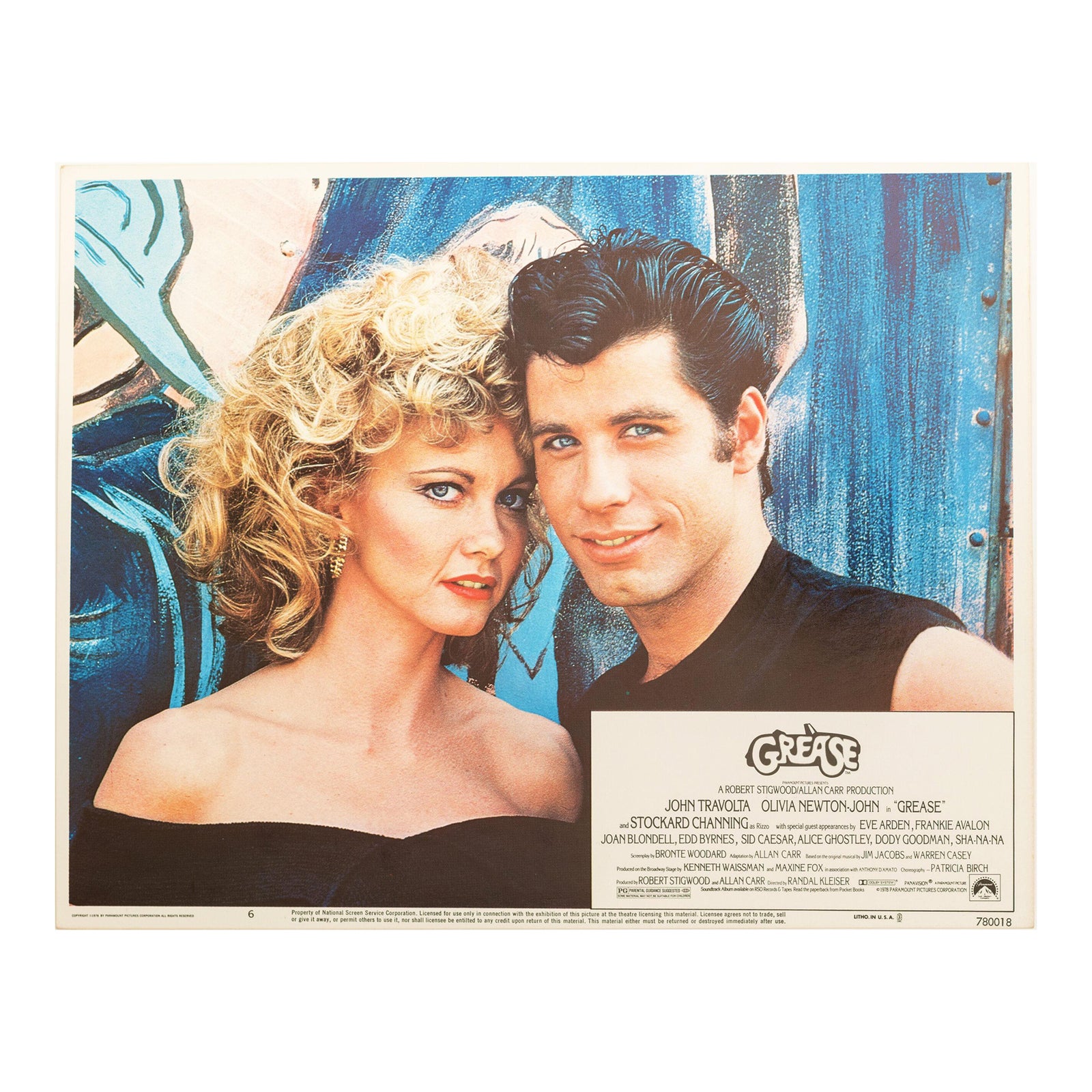 1970s Grease 1978 Vintage Lobby Card #1 | Chairish