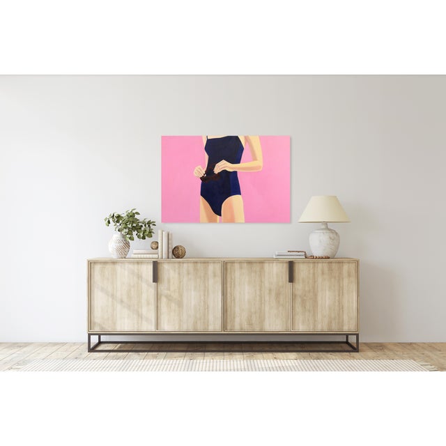 "Woman With Sunglasses and Swimsuit" Original Artwork by Darwin Estacio Martinez | Chairish