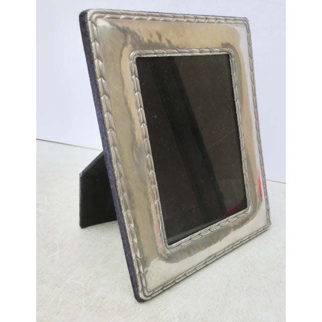 Italian Sterling Silver Photo Frame Circa 1950s' | Chairish