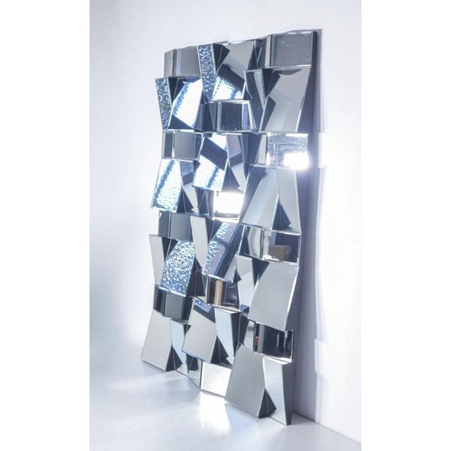 Vintage German Involute Mirror, 1980s | Chairish