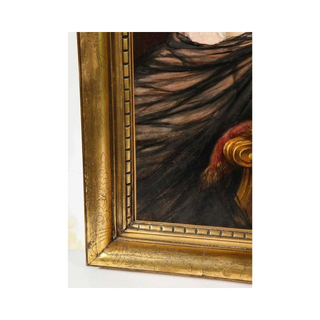 Late 19th Century Francois Martin Kavel French Portrait of an Elegant ...