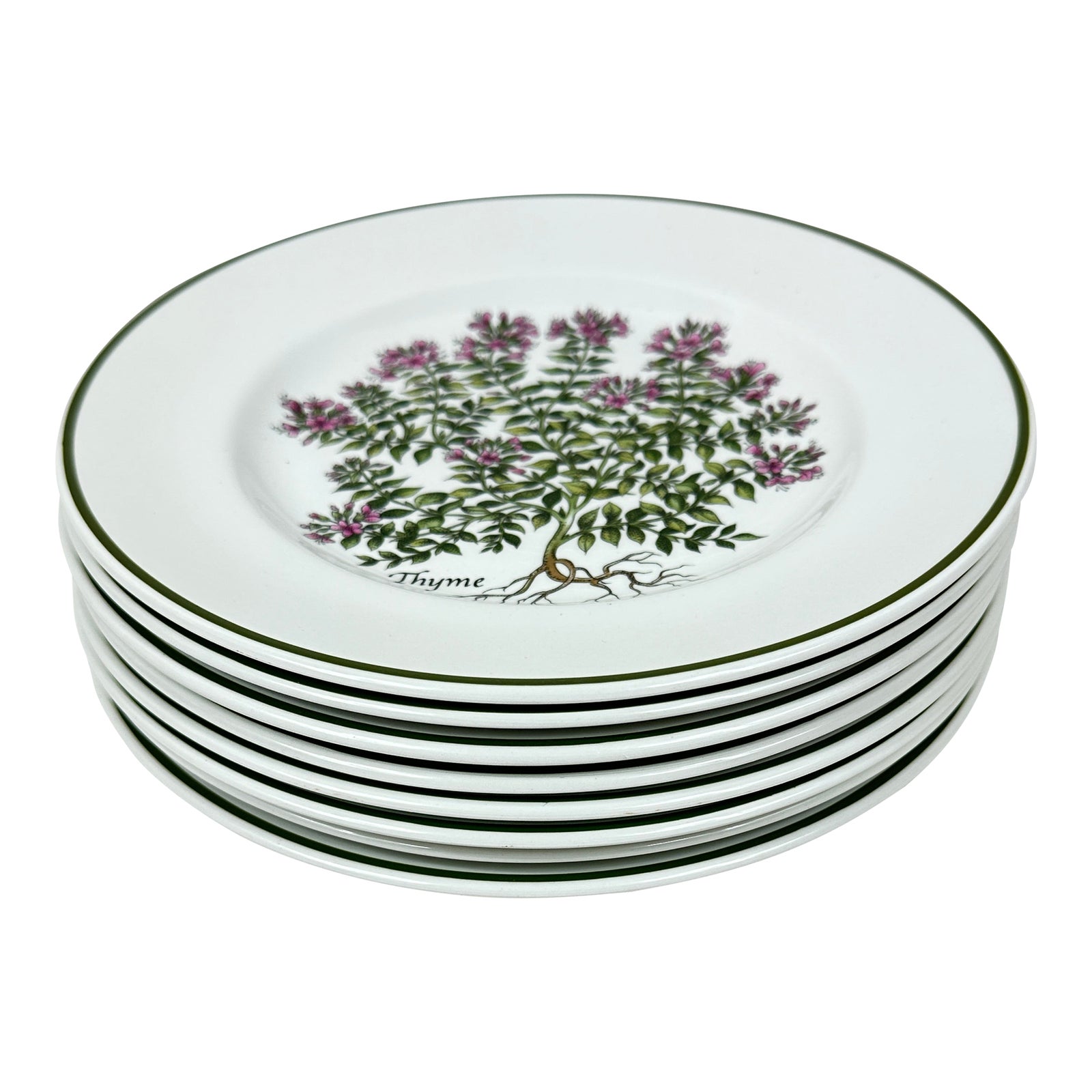 Vintage Tiffany Herbs Plates | Chairish