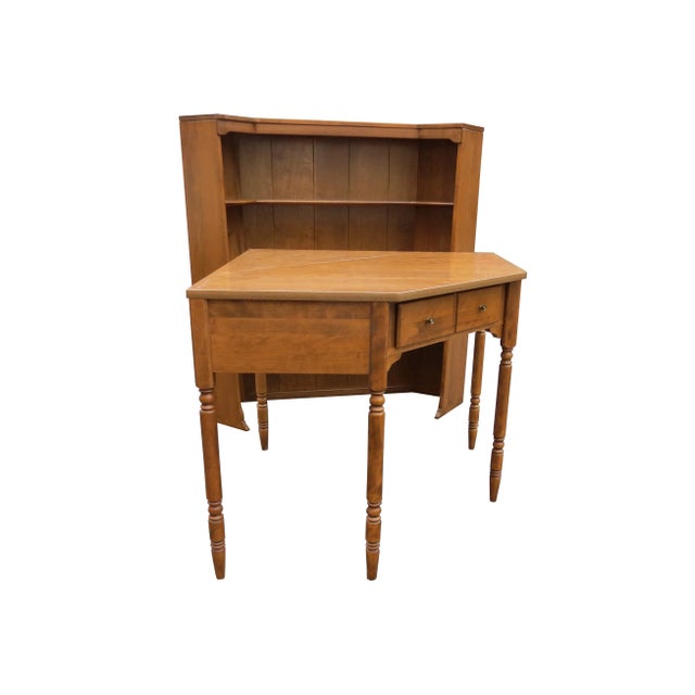 Ethan allen corner desk with bookshelf store