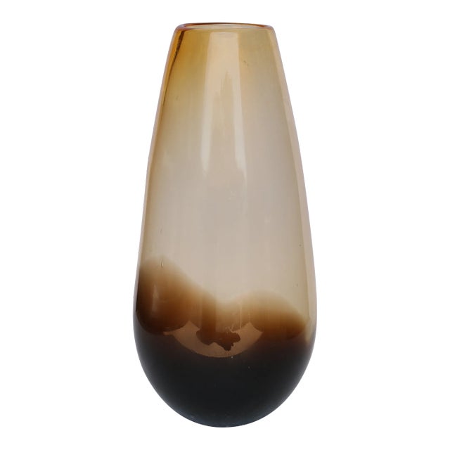 Multi-Colored Glass Vase | Chairish