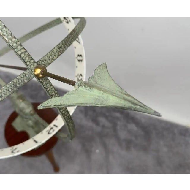 Vintage Swedish Sun Clock or Armillary Sun Dial Attributed to Sune ...