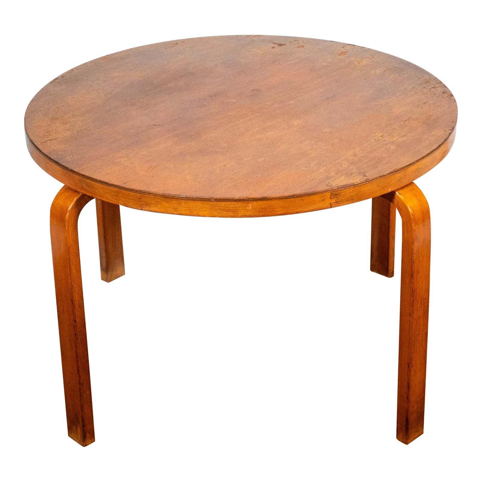 1940s Alvar Aalto Bentwood Coffee Table | Chairish