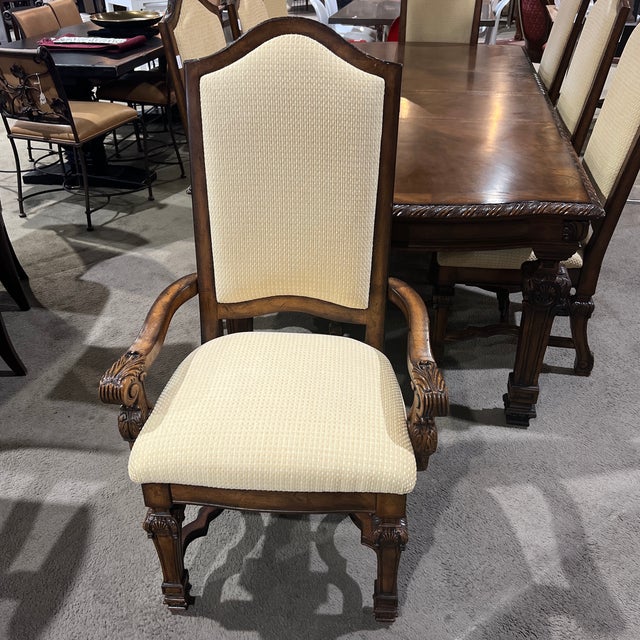 Late 20th Century Renaissance Revival Dining Table for Eight | Chairish