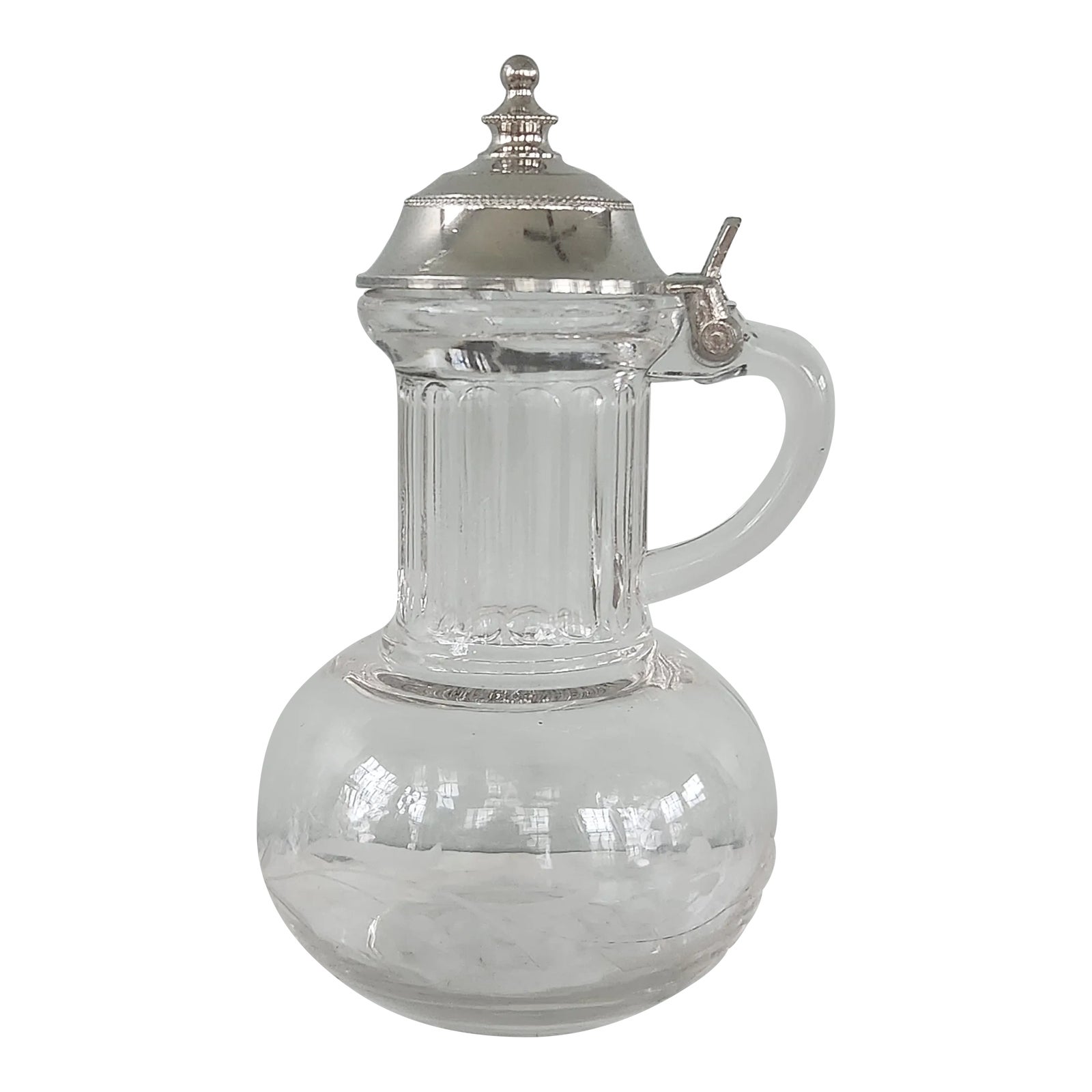 Antique Syrup Pitcher | Chairish