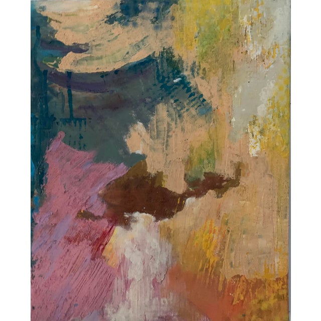 1960s Vintage Abstract Painting | Chairish