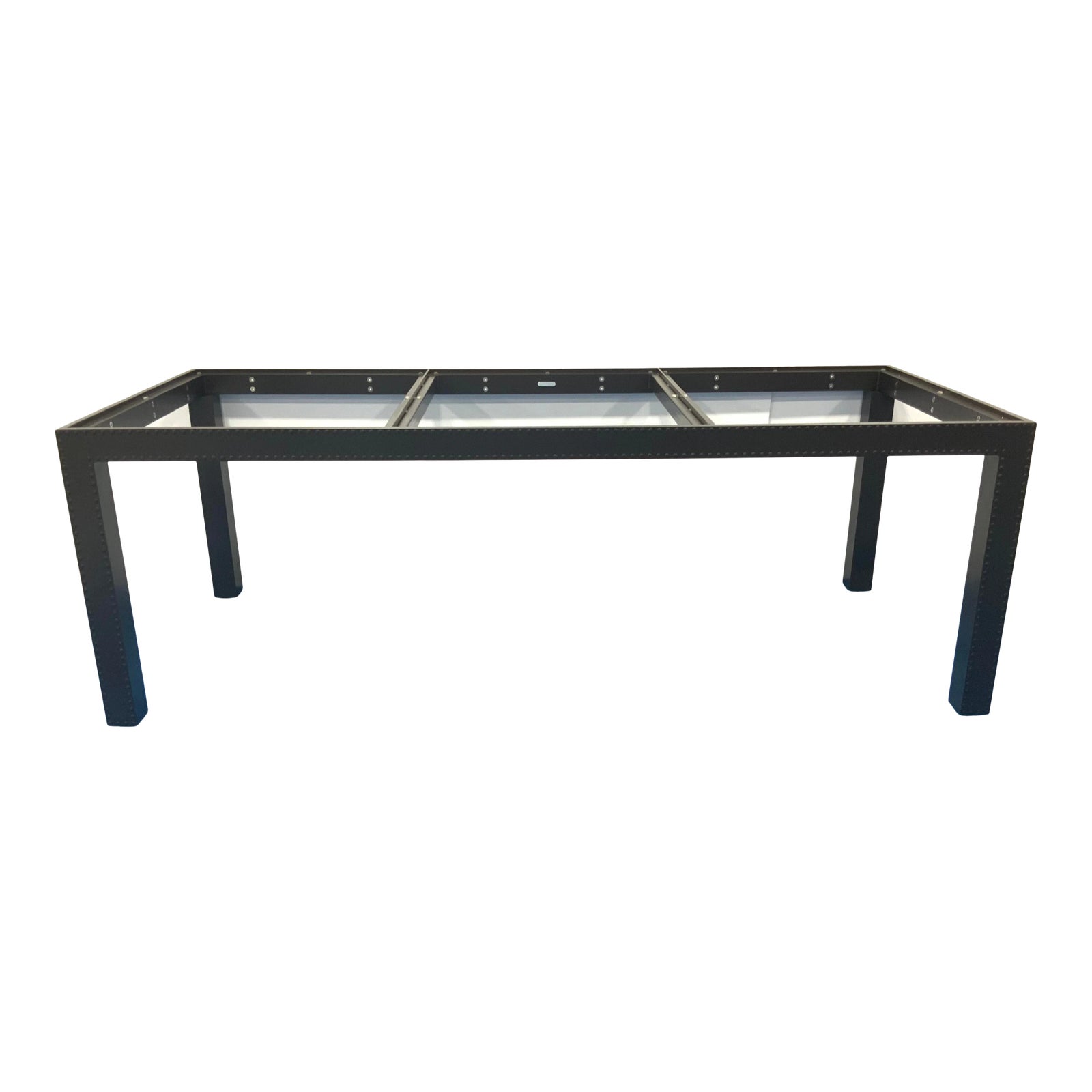 Baker Modern Metal Outdoor Dining Table Frame | Chairish