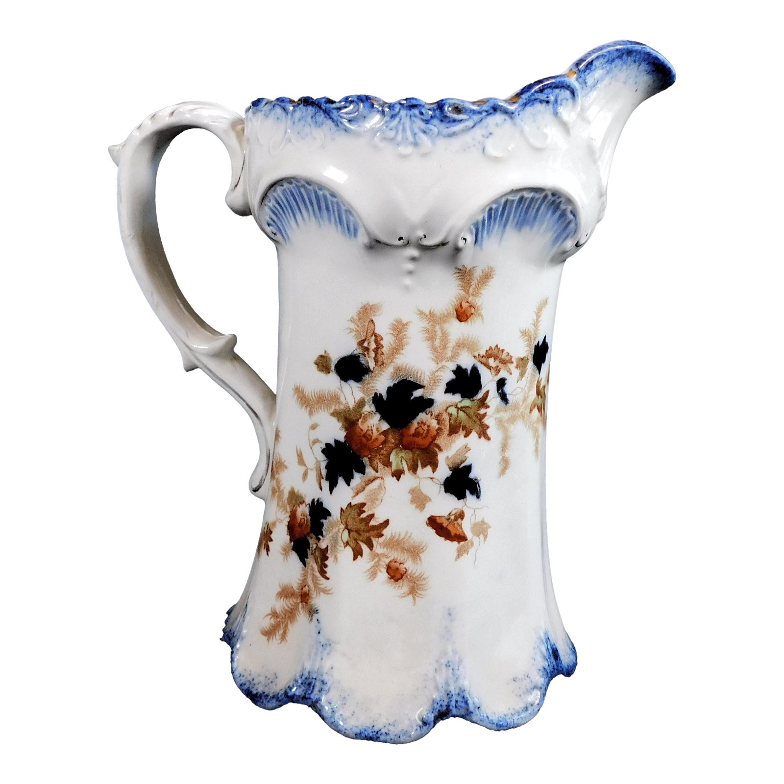 Antique Burslem Pitcher | Chairish