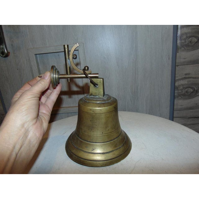 Pre-War Bronze Bell | Chairish