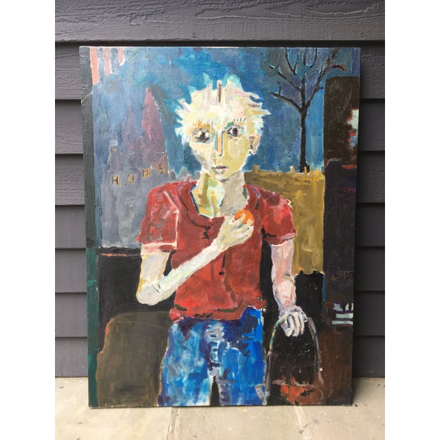 Paul Rinaldi Original Portrait Painting | Chairish