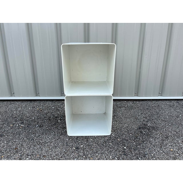 1970s Italian Vintage Pair Mid Century Modern Plastic Modular Drawers ...